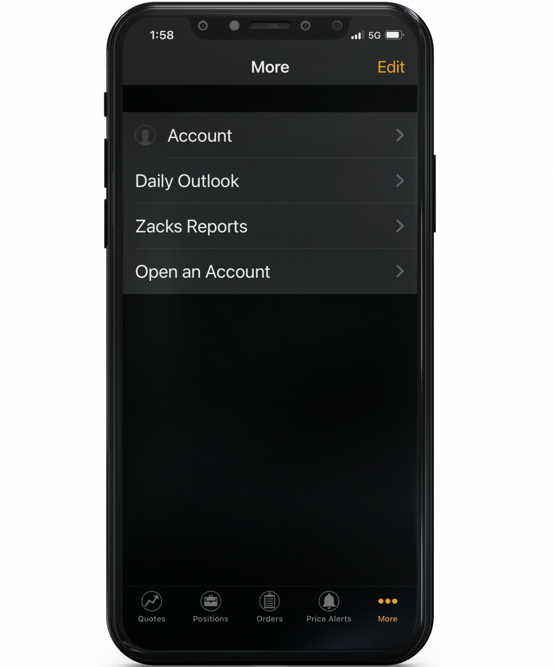 iOS Mobile Features | eOption Leading Stock & Options Broker